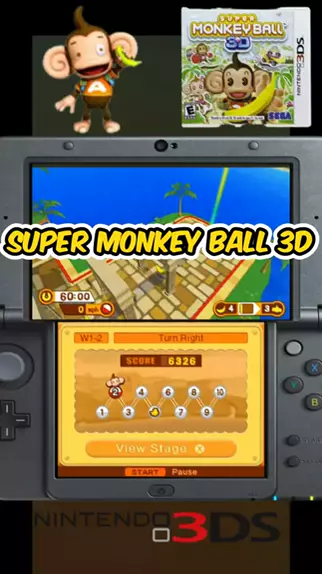 Super Monkey Ball 3D {☆Nintendo 3DS☆} #FarmCraftPl ...| Kwai