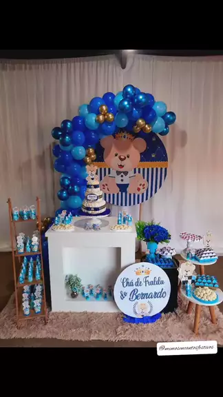 centro de mesa cha de fraldas:decoração cha de fra ...| Kwai