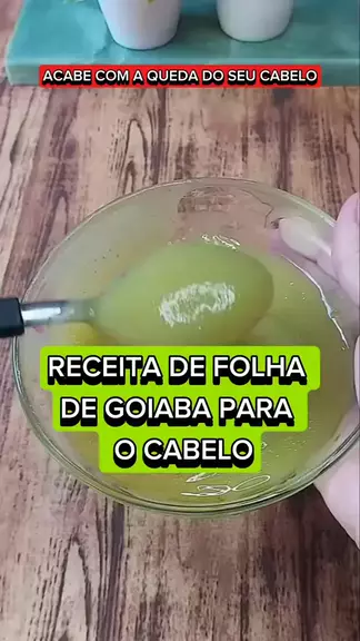 como fazer o cabelo cresce com o crar da goiaba | ...| Kwai