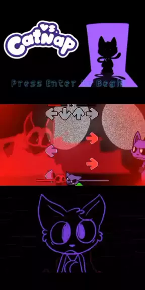 car fnf:fnf: catnap v2 // song (control) reminder: ...| Kwai