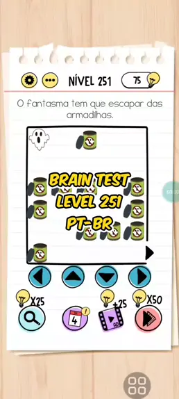 حل المرحلة 105 من لعبة brain test | Discover