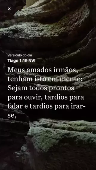 ‭Tiago 1:19-20 NVI‬ [19] Meus amados irmãos, tenha ...| Kwai