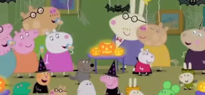 is madame gazelle a vampire in peppa pig