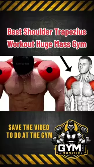Best Shoulder Trapezius Workout Huge Mass Gym #gym ...| Kwai