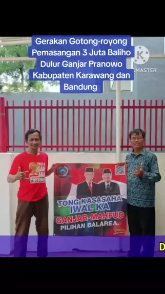 WIS WAYAHE!!!!! *GOTONG ROYONG BALIHO GANJAR MAHFU ...| Kwai